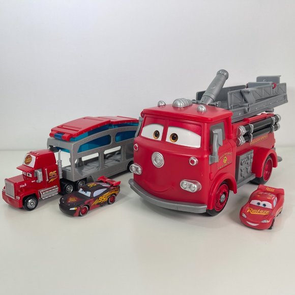 Disney | Toys | 3 Disney Pixar Cars Color Change Playset | Poshmark